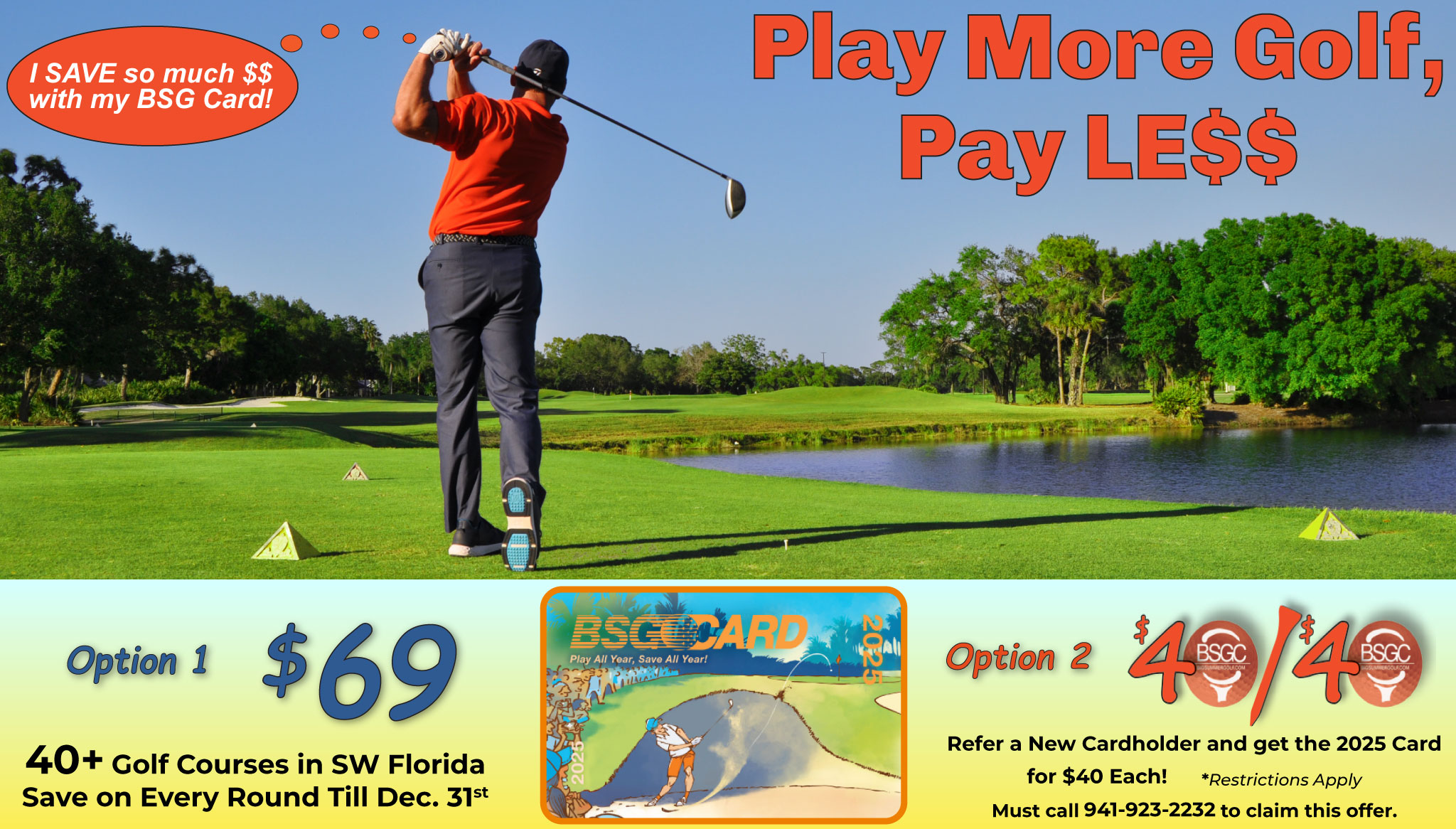 Big Summer Golf Cards Home